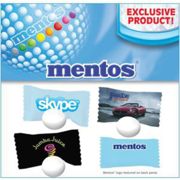 Printed Individually Wrapped Mentos Mints