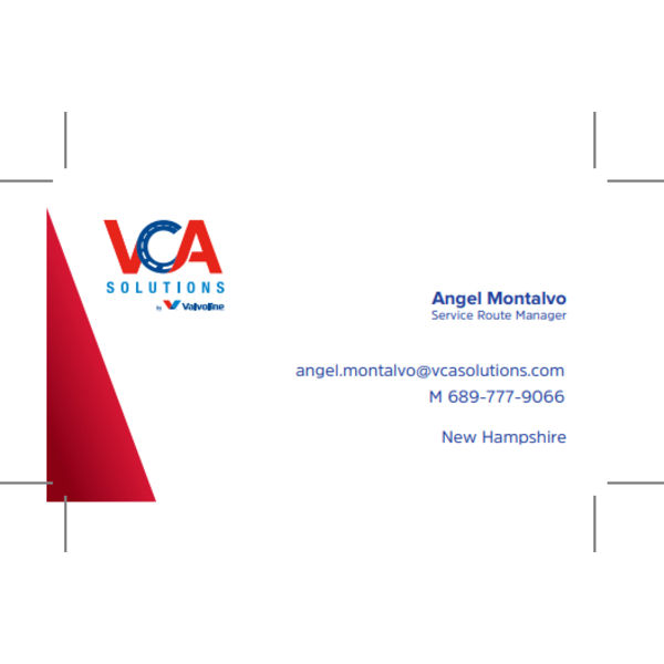 Promotional VCA Business Cards - Set of 500