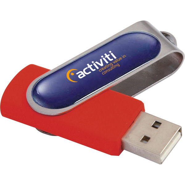 Promotional 2 GB Folding USB 2.0 Flash Drive