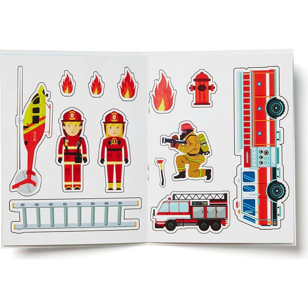 Printed Kid's Reusable Sticker Activity Book