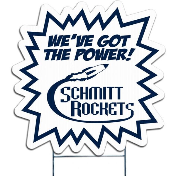 Promotional Burst Yard Sign, Screen Printed | ADVERTISING UNLIMITED