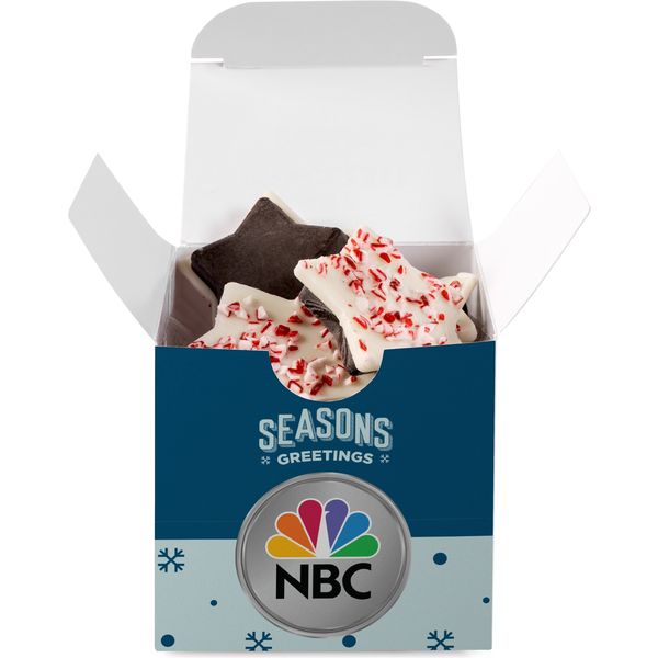 Printed Desk Drop-Peppermint Bark Shapes