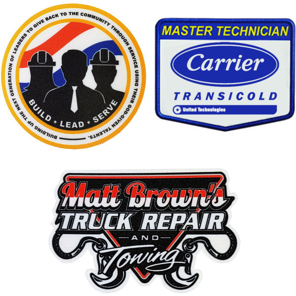 Printed Full Color Dye Sublimation DigiPrint Patches | API - Armada ...