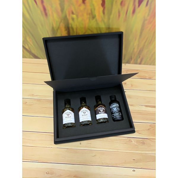 Promotional Custom Printed Full Color Hinged Soft Touch Luxury Gift Box ...