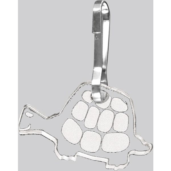 Printed Laser Etched Zipper Pulls