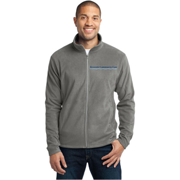 Printed Port Authority Men's Microfleece Jacket