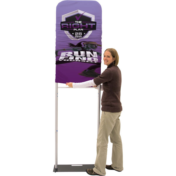 Printed 2' EuroFit Banner Display Kit (Biodegradable Fabric ...