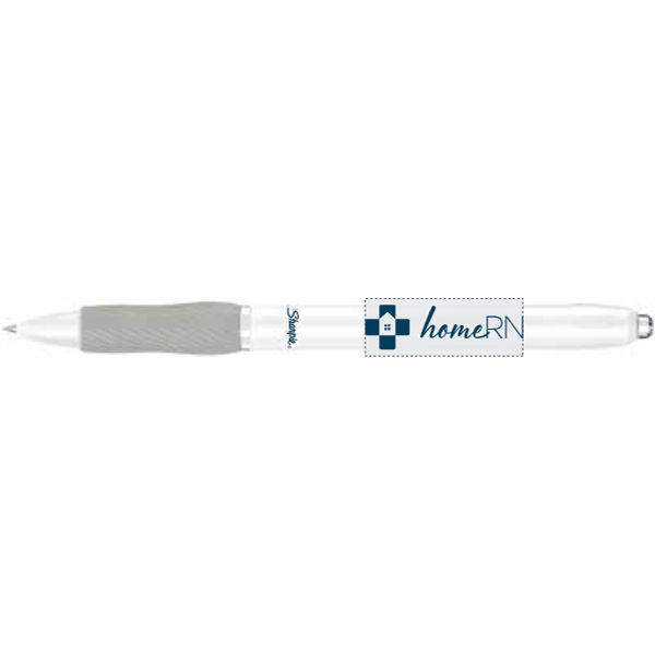 Printed Sharpie® S-Gel White Barrel